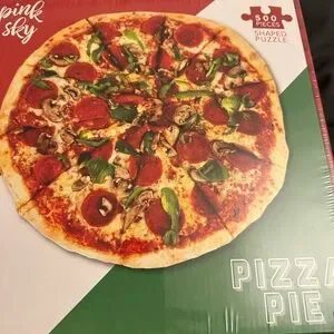 Pink Sky | Games | Pink Sky Pizza Pie 50 Piece Pizza Shaped Puzzle ...